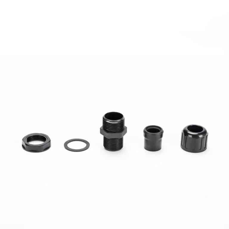 Nylon Corrugated Conduit Connector, IP68 Liquid Tight Fitting - Bepto ...