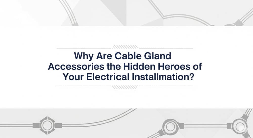 Why Are Cable Gland Accessories The Hidden Heroes Of Your Electrical ...