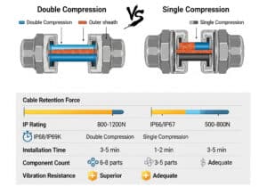 Double Compression Vs. Single Compression Glands: A Definitive Guide ...