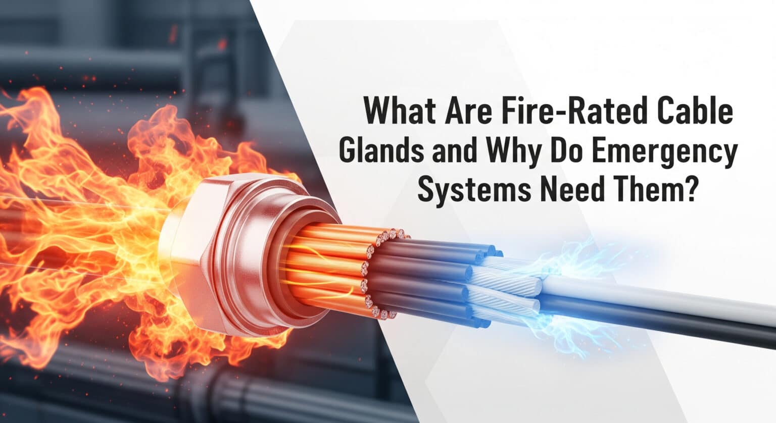 What Are Fire-Rated Cable Glands And Why Do Emergency Systems Need Them ...